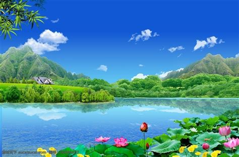 山水风景素材图片下载 素材编号00664037 素材天下图库