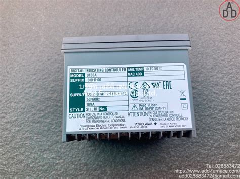 Yokogawa Ut55a 010 11 00 บริษัท เอดีดี เฟอร์เนส จำกัด