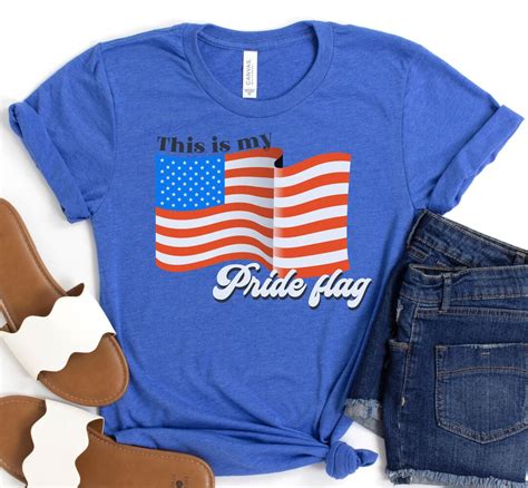 This Is My Pride Flag American Flag Shirt Conservative Patriot T Shirt