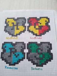 Harry Potter Kareli Deftere Izim Ve Harry Potter Fikirleri Ke Fedin Piksel Sanat Irin