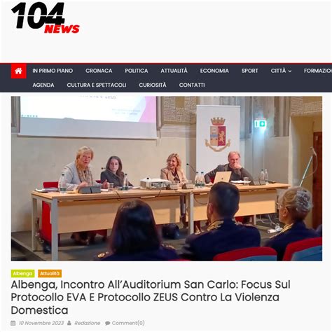 104news It Albenga Incontro Allauditorium San Carlo Focus Sul