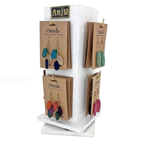 12 Omala Earrings Pre Pack With Display Anju Wholesale