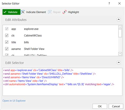 FeatureBlog 19 10 Using Regular Expression Regex In The Selector Attributes Product