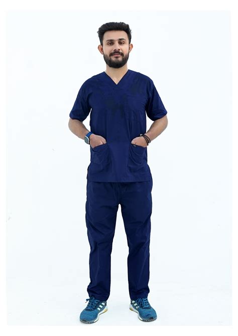 Navy Blue Scrub Suit G Tex