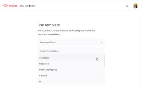 Introducing The Nuclino Template Gallery Inside Nuclino