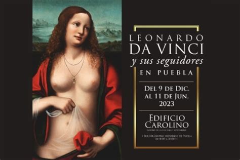 Exposición Leonardo Da Vinci y sus seguidores en Puebla estará en la