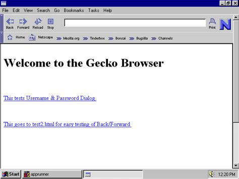 A Visual Browser History From Netscape 4 To Mozilla Firefox The Andrew Turnbull Mozilla Network