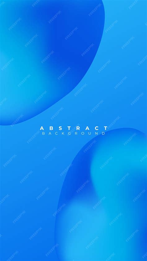 Premium Vector Abstract Blue Background Liquid Blue Color Background