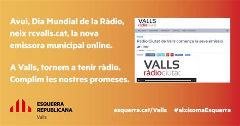 El grup municipal compleix la promesa de recuperar la ràdio de l Ajuntament Valls