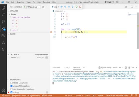 Debugging Breaks When In A Live Share Session Issue 4785 Microsoft