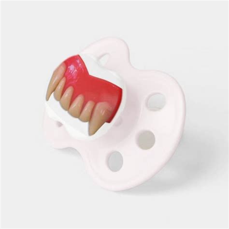 Pacifier Tooth Vampire Pacifier Zazzle