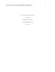 Unit Program Assignment Pdf Running Head UNIT PROGRAMMING