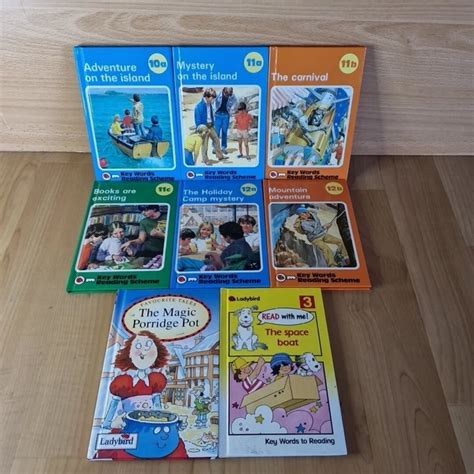 Ladybird Books Key Words Reading Scheme Book Bundle X 8 Magic
