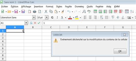 Appel D Une Macro Dans Excel Conditionn Par La Contenu D Une Cellule