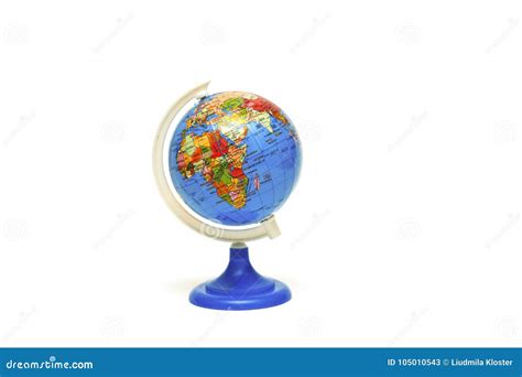 Modelo De Tierra Tridimensional Del Globo Imagen De Archivo Imagen De