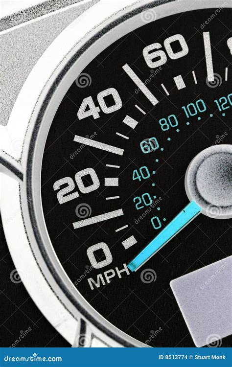 An Automobile Odometer Stock Photo Image Of Limit Number 8513774