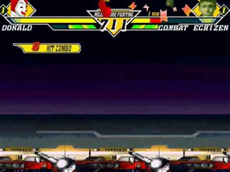 MUGEN ドナルド VS コンバット越前 YouTube