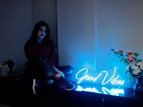 Good Vibes Neon Sign Good Vibes Wall Art Wedding Neon Sign Good Vibes