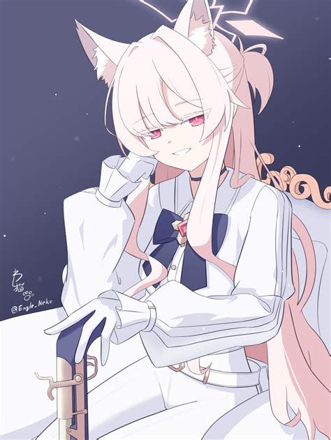 Safebooru 1girl Absurdres Akira Blue Archive Animal Ear Fluff