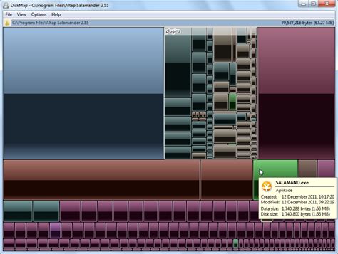 DiskMap File Detail Altap Salamander File Manager