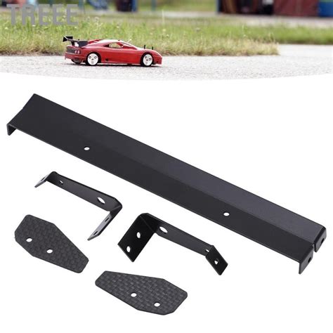 Treee Rc ด้านหลัง 1 10 สปอยเลอร์หางอลูมิเนียม Universal สำหรับ Shopee Thailand