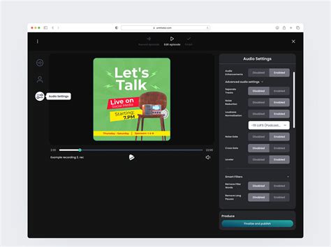 Podcast Ui Designs Themes Templates And Downloadable Graphic Elements