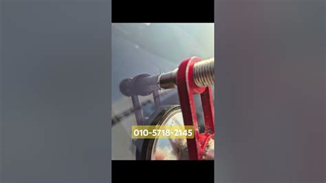 쌍용 티볼리 자동차유리 교체하지마세요 수리로 간단시공 Youtube