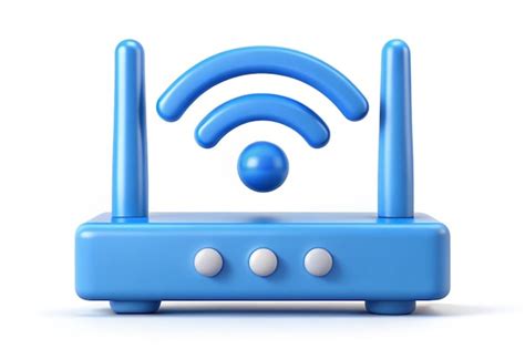 Wifi Signal Connection And Network Symbol Premium Ai Generated Image