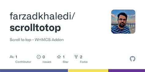 GitHub Farzadkhaledi Scrolltotop Scroll To Top WHMCS Addon