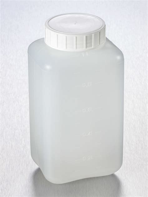 Lc1000 23 Corning® Gosselin™ Square Hdpe Bottle 1 L Graduated 58