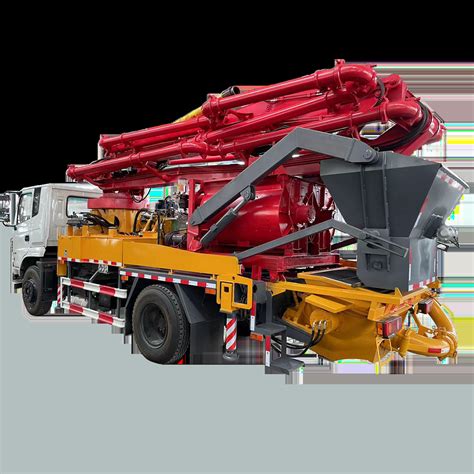 Best Selling Mobile Concrete 37m Cement Truck Howo Chassis Villa Mixer