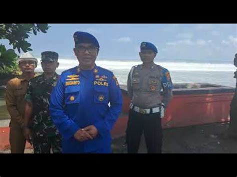 Gelombang Pasang Terjang Obyek Wisata Batu Hiu Pangandaran BriliaNews