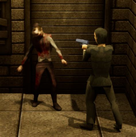 devlog 1 starting my ps1 style survival horror game resident hill