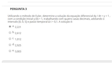 As 5 Calculo Numérico Unicsul Cálculo Numérico