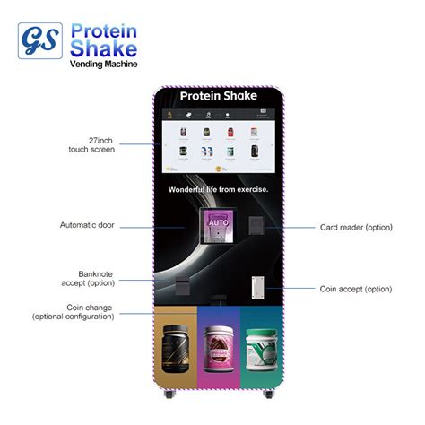 Protein Shake Vending Machines The Overlooked Multi Billion Dollar