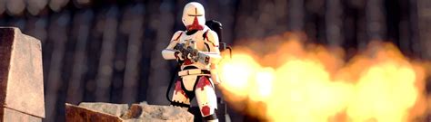 First Order Incinerator Trooper At Star Wars Battlefront Ii 2017