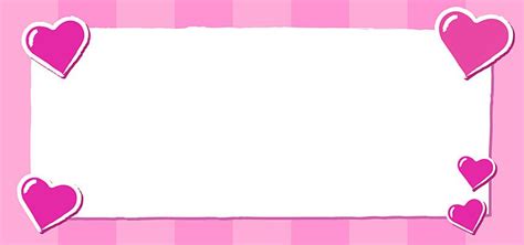 이름 스티커 빨간색 사랑 귀여운 스타일 텍스트 상자 어린이 간단한 스트로크 명찰 레이블 테두리 일러스트 이름 스티커 귀여운 스타일 이름 Png 일러스트 및 벡터 에