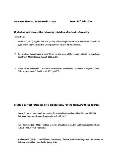 Assignment 13th Feb 2020 Intext Referencinguob Pdf
