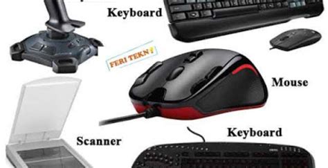 √ Pengertian Perangkat Input Device Dan Contohnya Full Gambar