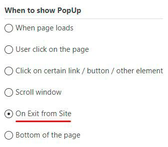 Exit Intent Popup Plugin For WordPress By Supsystic