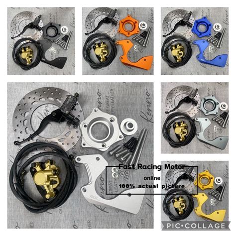 Rear Disc Brake Bracket Assy Full Set For Yamaha Aerox 155 Motorcycle