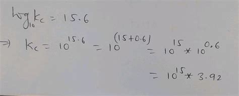 Example 3 2 Calculate The Equilibrium Constant Of The Reaction