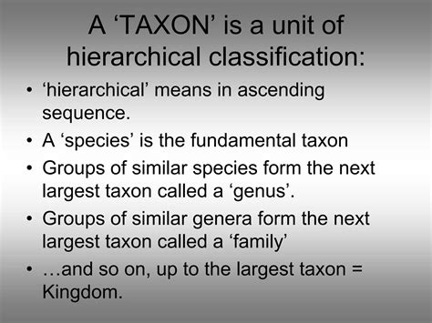 Binomial Classification Of Animals And Taxonomy Ppt