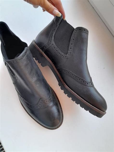 Ботинки 39р кожа — ціна 845 грн у каталозі Черевики Купити жіночі речі за доступною ціною на