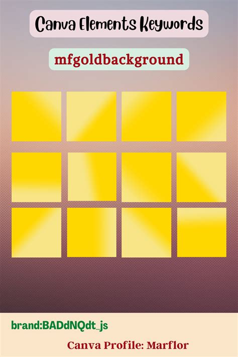 Canva Elements Keywords Gold Linear Gradients Background Artofit