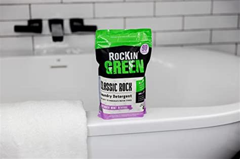 Rockin Green Classic Rock Laundry Detergent 90 Loads Plant Based