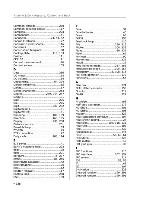 Arduino And Co Measure Control And Hack Extract By Elektor Issuu