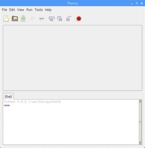 frambuesa pi Thonny el nuevo IDE para Python disponible en la nueva versión de Raspbian
