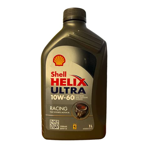 1 Liter Shell Helix Ultra RACING 10W-60 Motoröl 10W60 – Levoil
