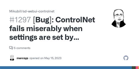 Bug Controlnet Fails Miserably When Settings Are Set By Config